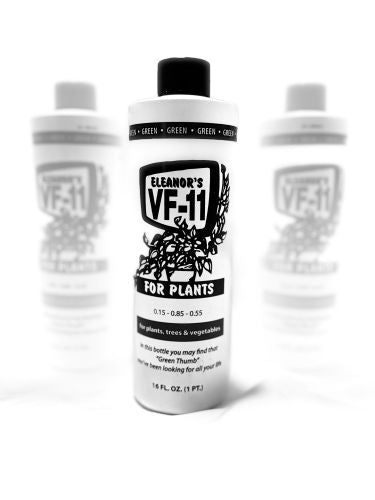 Eleanor's VF11 Plant Food 16oz / .47 Liters - Case of 3 – VF11 Industries